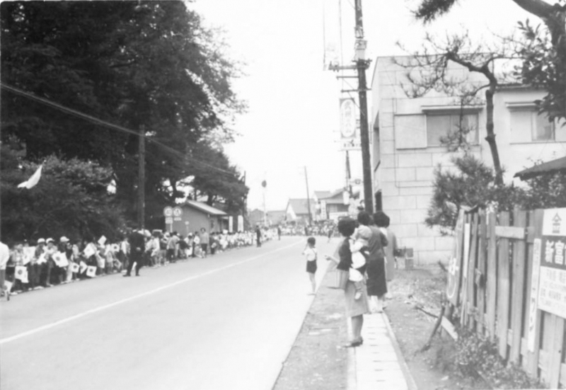 昭和39年東京オリンピック 聖火ランナー 逗子フォト